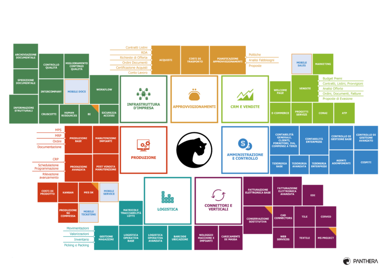 Panthera ERP : il software gestionale evoluto per la tua impresa